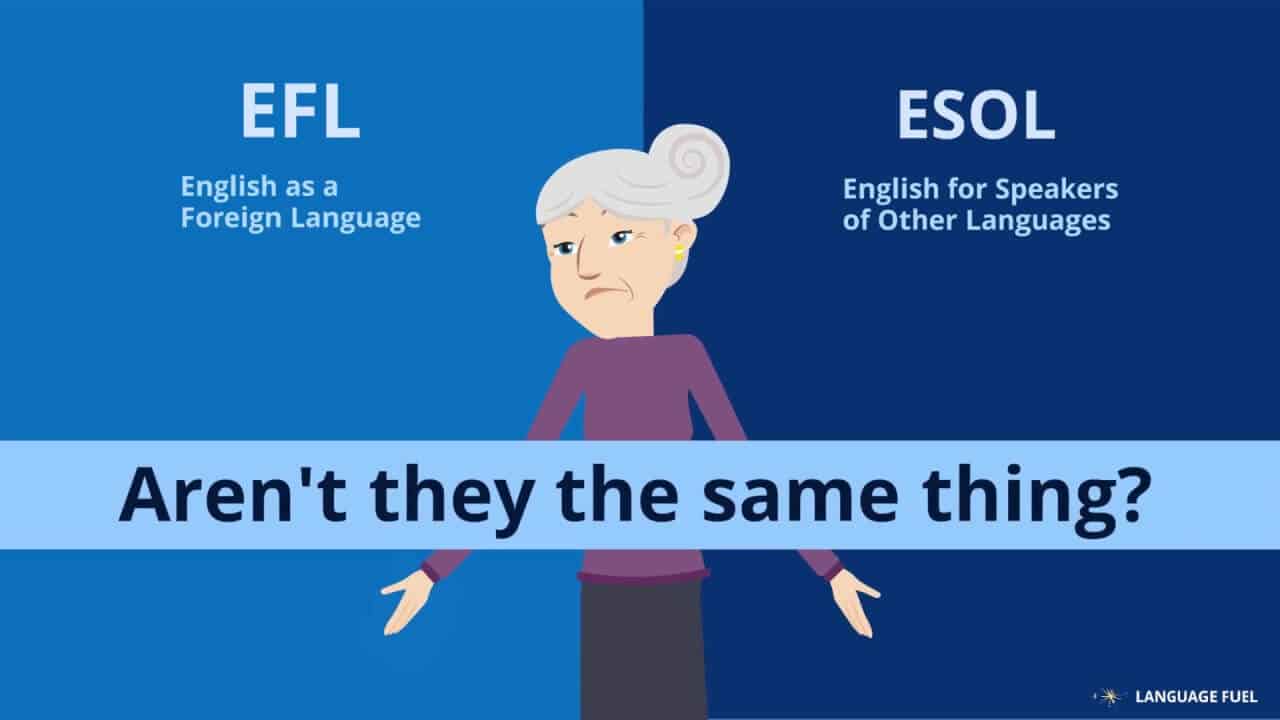 What are EFL, ESL, and ESOL? How do the differ? - The Best Online ESL ...